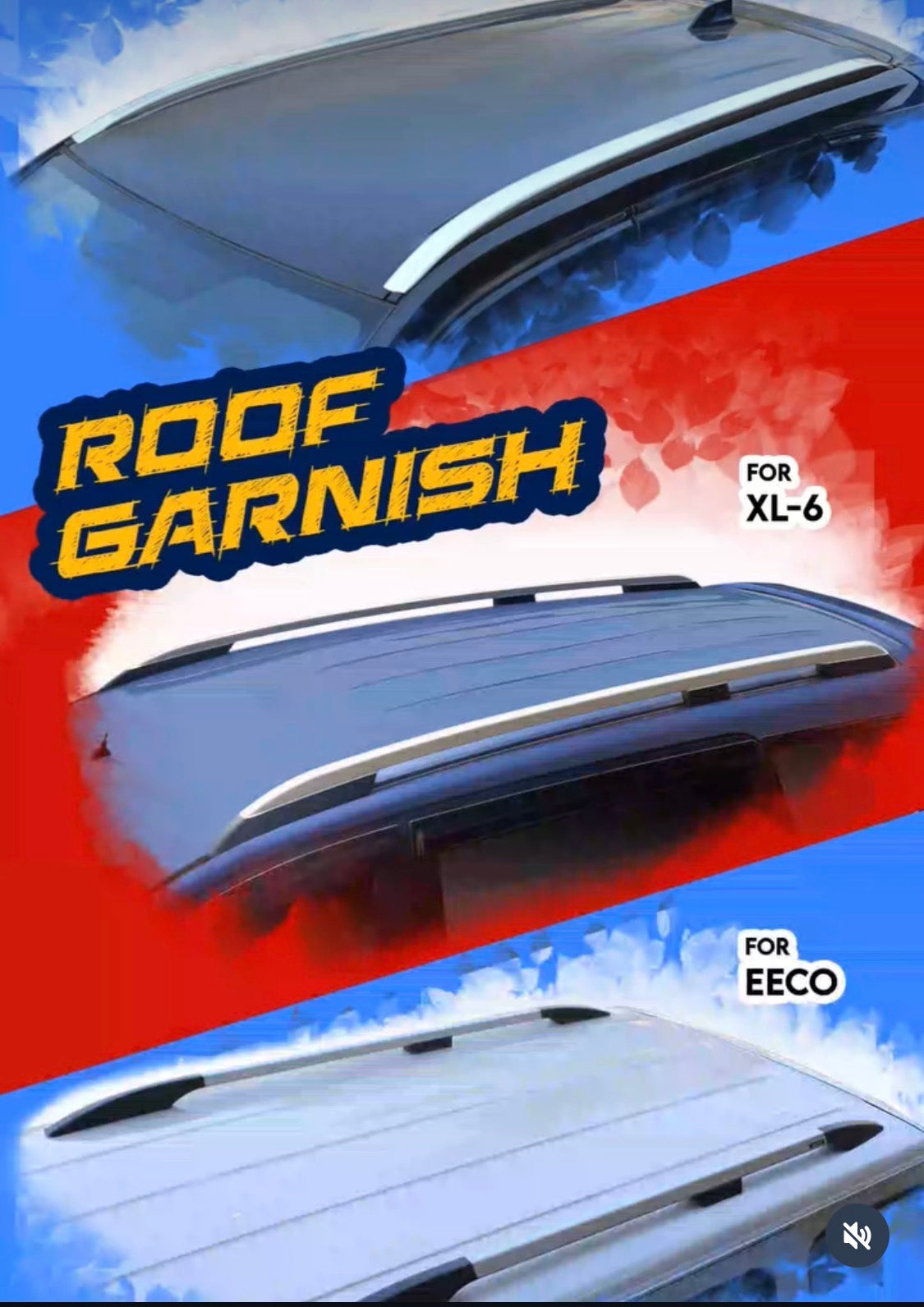 M-TEK ABS Roof Garnish: Buy Premium Quality Roof Rail Garnish Online ...