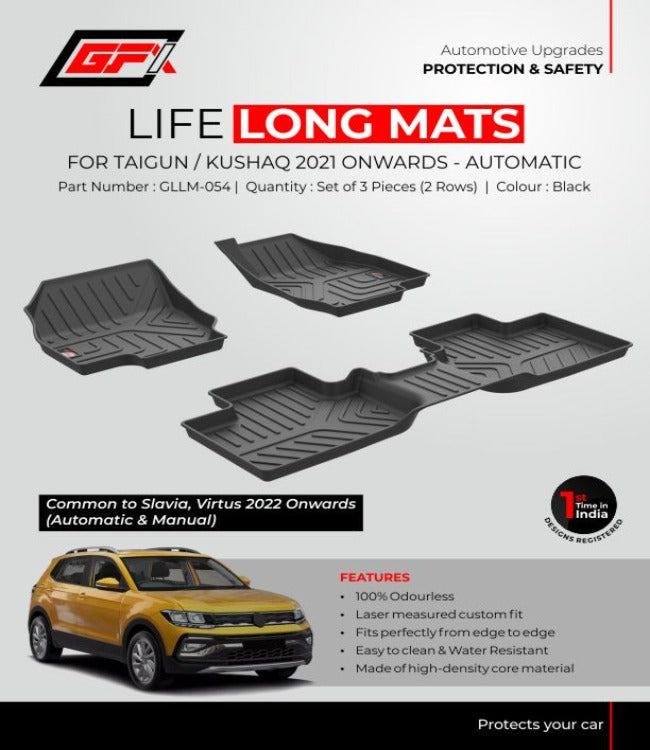 GFX TAIGUN/KUSHAQ (AUTOMATIC) LIFE LONG MAT – DolphinAccessories