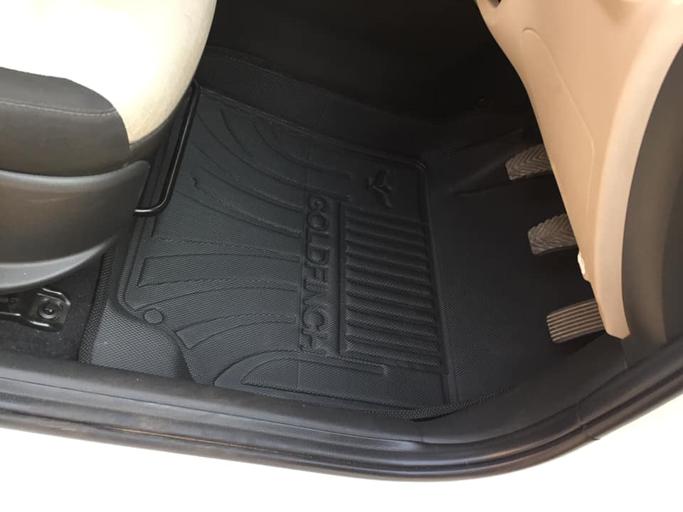 Gold Finch EVA Floor Mat Maruti Suzuki Brezza Black, Gold Finch Black ...