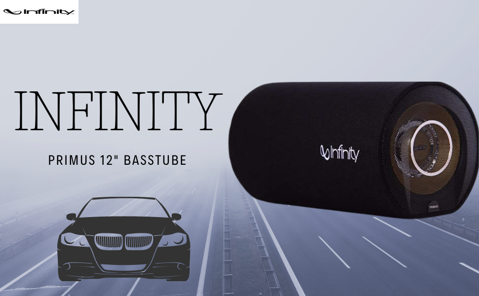 Infinity Primus 12" BASSTUBE (SUB PR 1500T) 1500 Watts Car Subwoofer ...