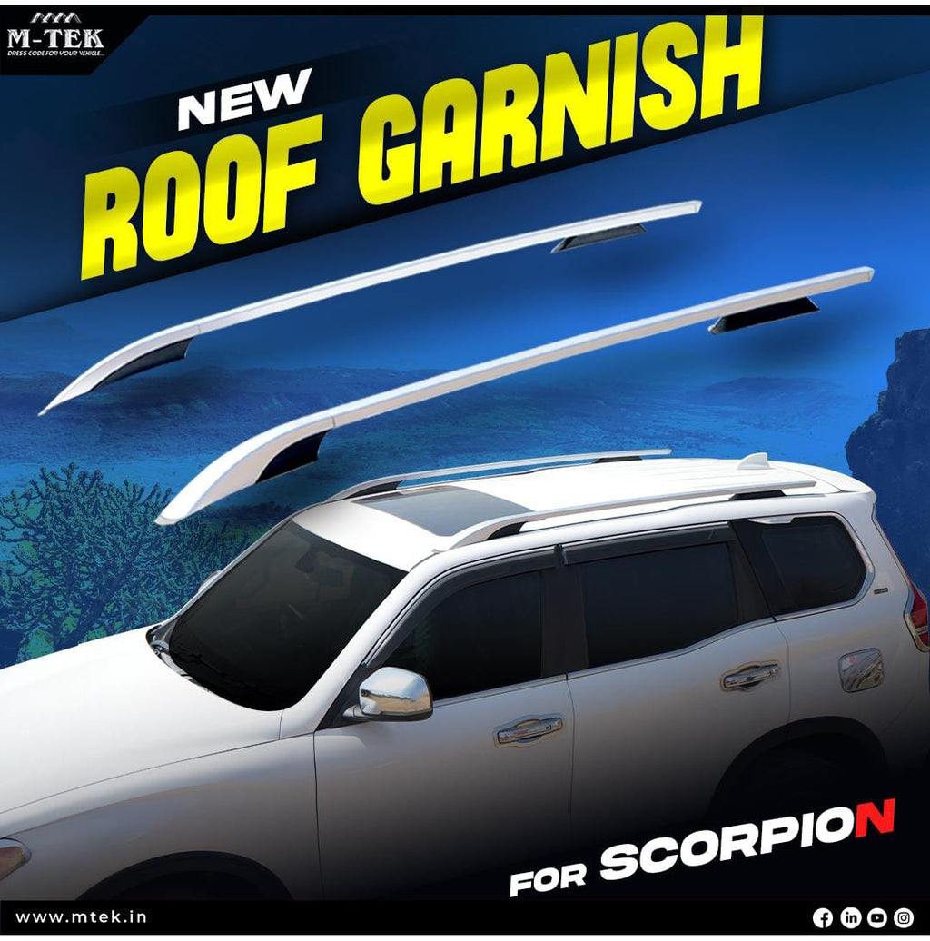 M-Tek Roof Garnish for Mahindra Scorpio-N – DolphinAccessories