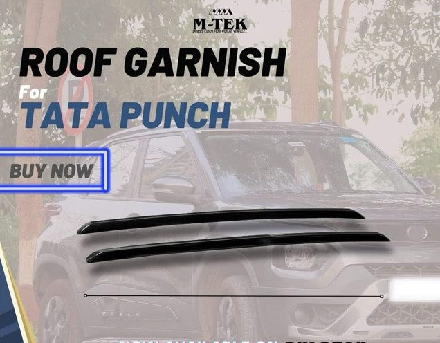 Tata Punch M-TEK Roof Garnish, M-TEK Roof Garnish for Tata Punch ...