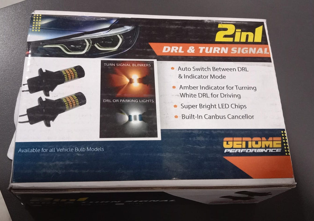 GENOME DUAL COLOUR - DRL + TURN SIGNAL LED – DolphinAccessories