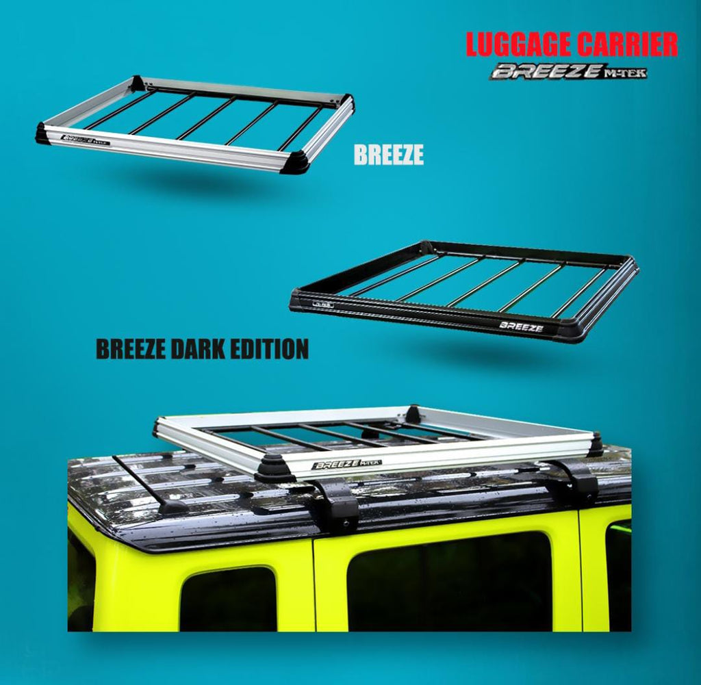 Maruti Jimny Roof Carrier Brezze Dark Edition (Black) : Dolphin ...
