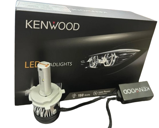 KENWOOD LED H7 150W Car Headlight Bulb | Super Bright | Plug & Play ...