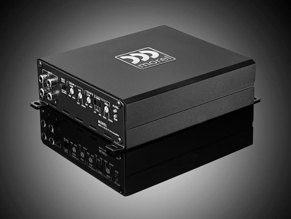 Morel MPD4.100 - 4 CHANNEL DIGITAL CAR AMPLIFIER - 4x100 WATTS RMS ...