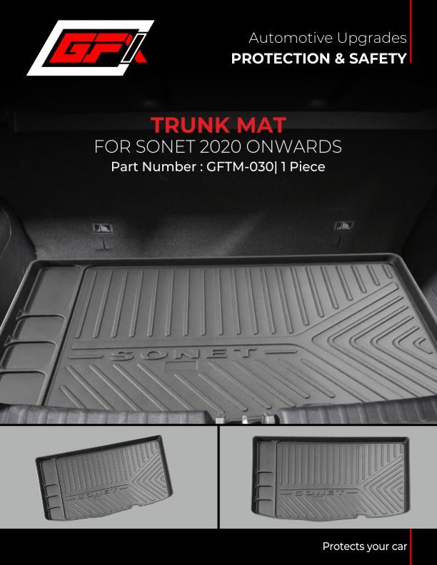 GFX Sonet 2020 onwards Trunk Mat – DolphinAccessories