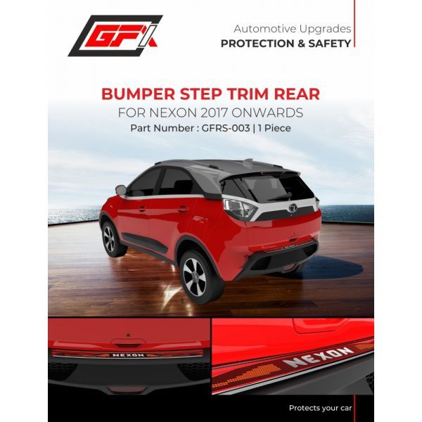 Nexon Bumper Step Trim Rear GFX-GFRS-003 – DolphinAccessories