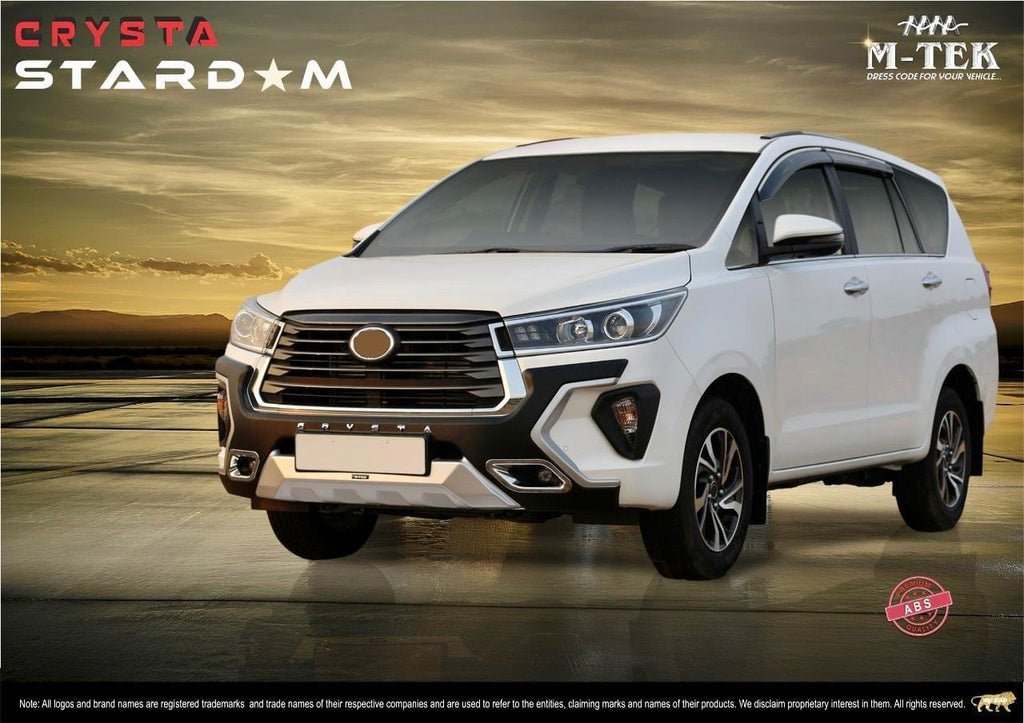 Innova Crysta Front and Rear Guard Stardom (Black) – DolphinAccessories