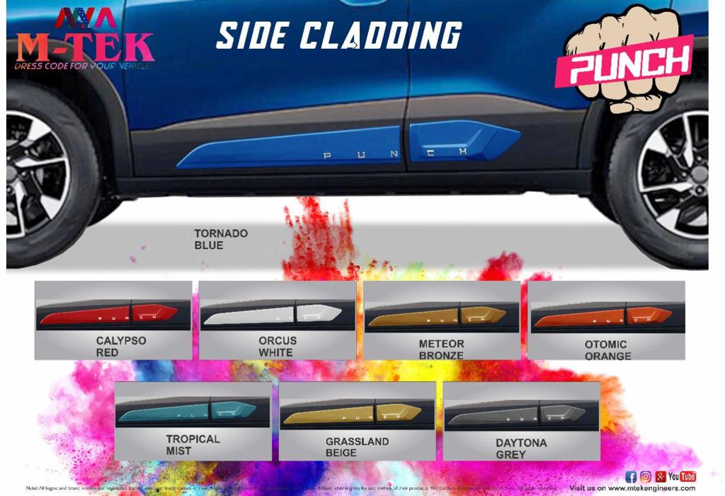 M-TEK TATA PUNCH GRASSLAND BIEGE BODY KIT – DolphinAccessories