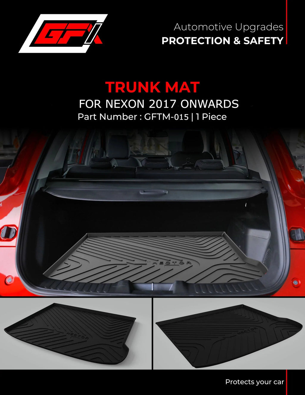 GFX NEXON 2017 ONWARDS TRUNK MAT – DolphinAccessories
