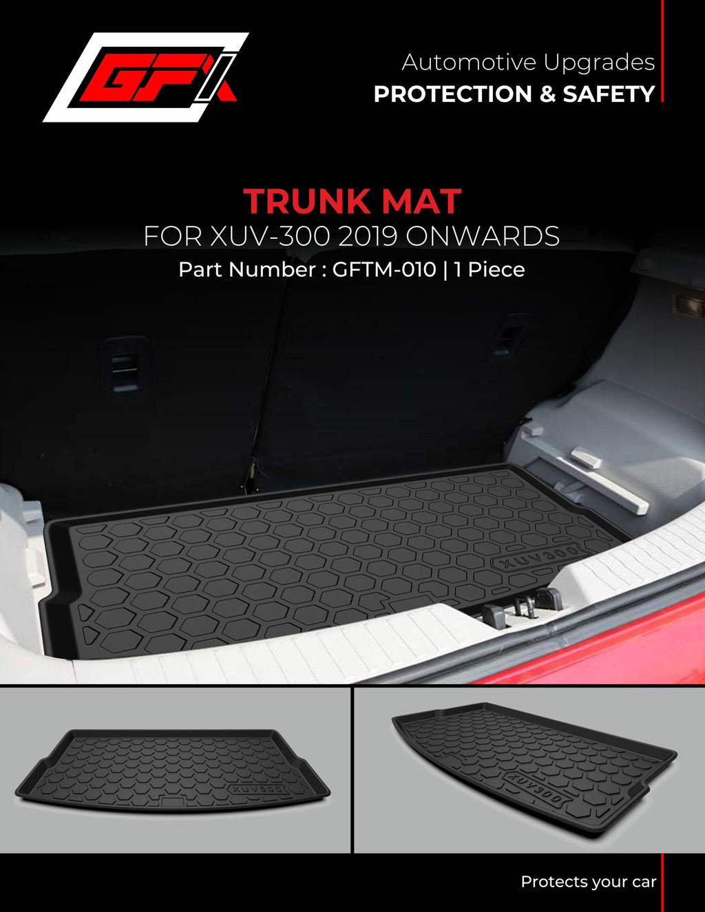 GFX XUV 300 2019 Onwards Trunk Mat – DolphinAccessories