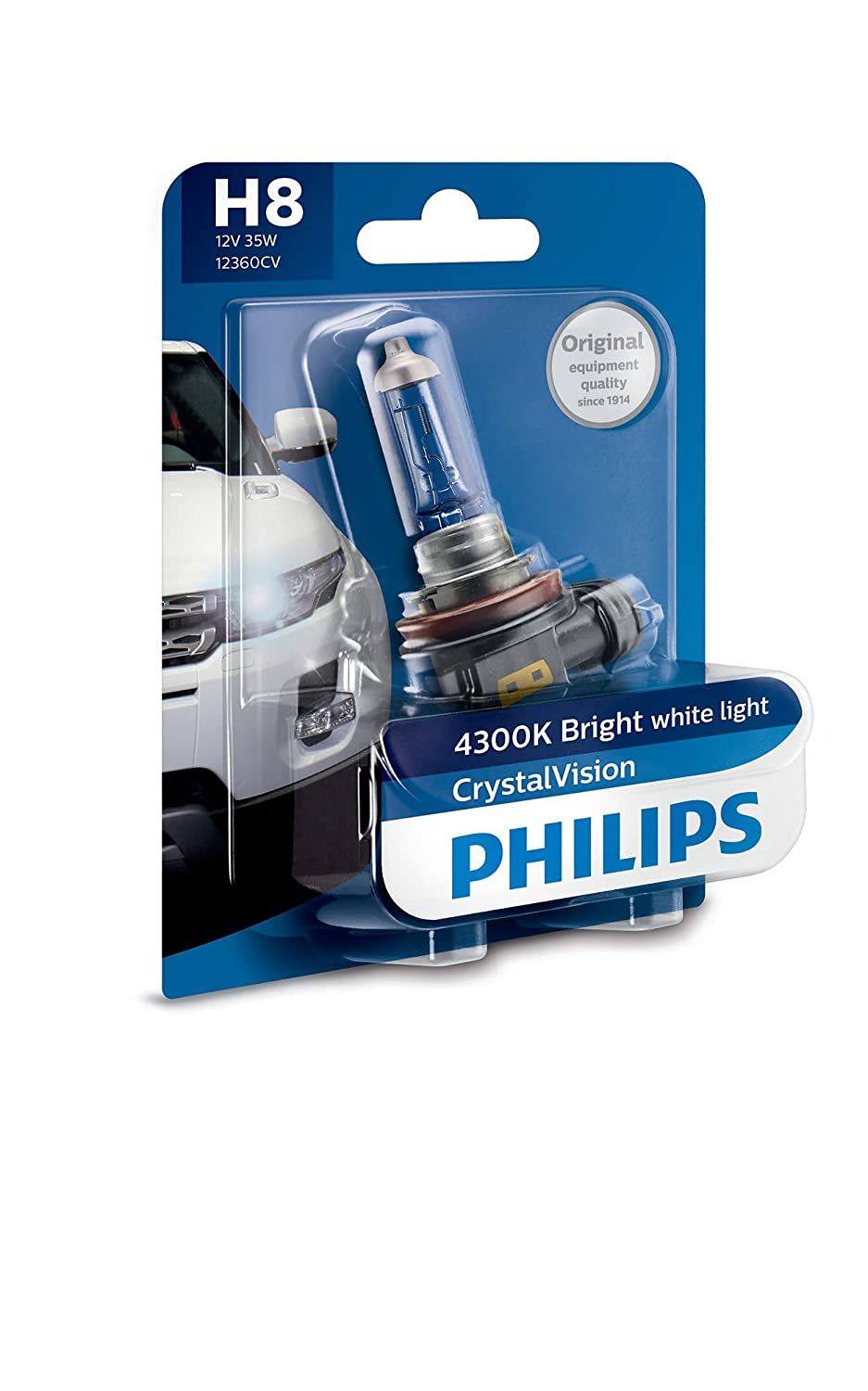 Philips H8 12360 Headlight bulb CV 12V – DolphinAccessories