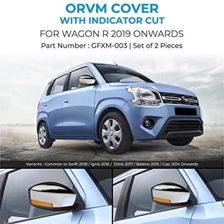 ORVM COVER WAGON R 19 Chrome GFXM-049 – DolphinAccessories