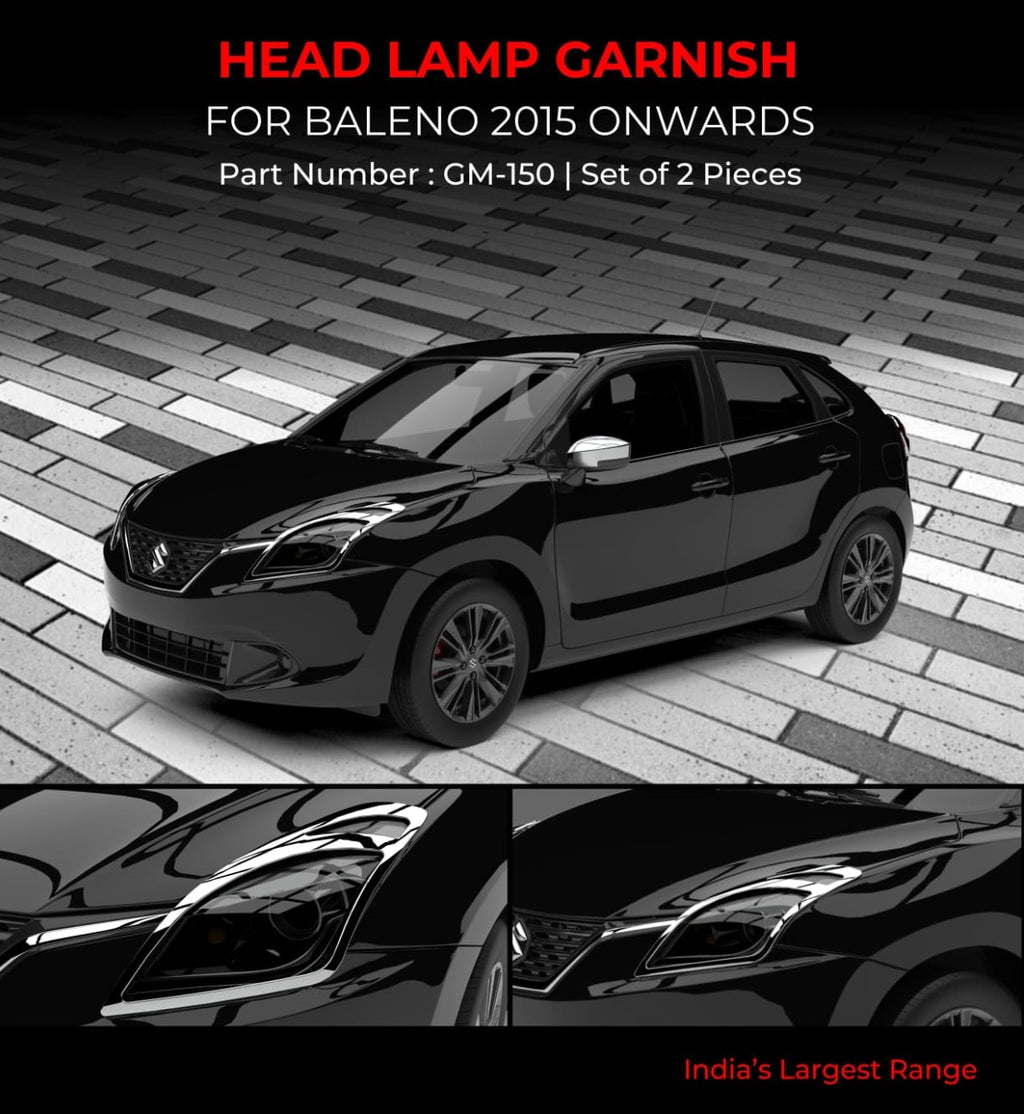 Head lamp Garnish Baleno (2015) GFXM-013 – DolphinAccessories