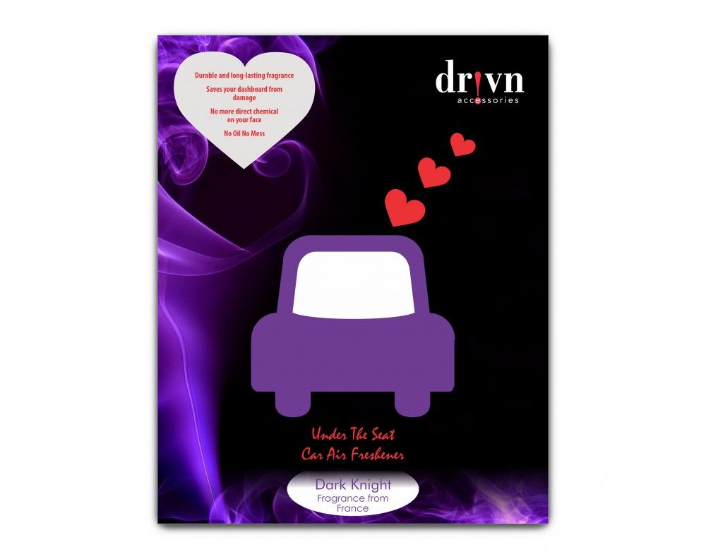 Drivn Under the Seat Car Air Freshener - Dark Knight – DolphinAccessories